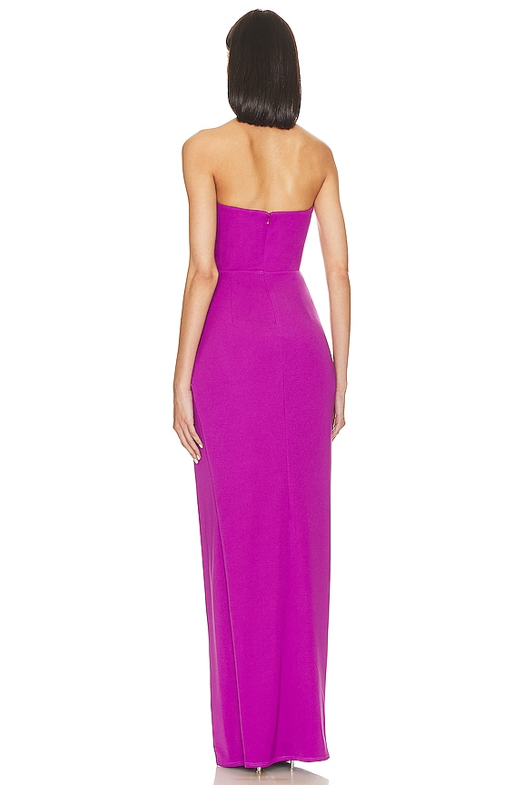 Katie May Pamela Gown in Electric Plum | REVOLVE