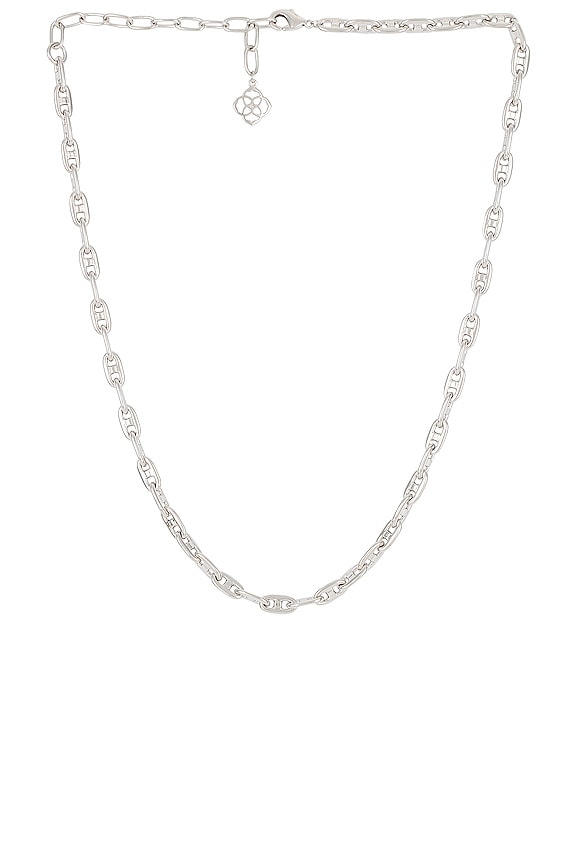 Kendra Scott Bailey Chain Necklace in Silver | REVOLVE