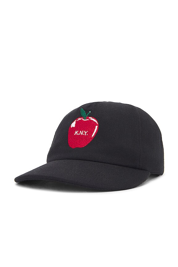 Knickerbocker Wool Big Apple Ball Cap in Black | REVOLVE