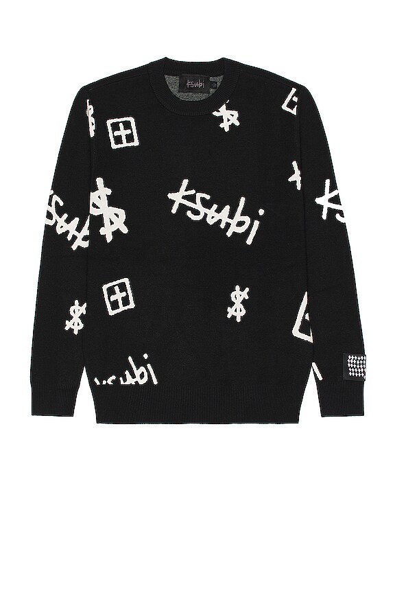 Ksubi Kash Box Crew in Black | REVOLVE
