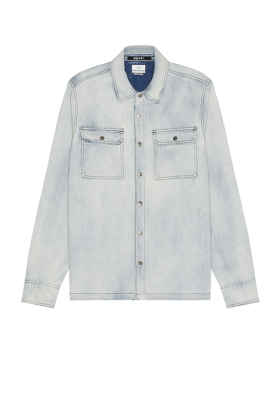 Ksubi Scorpio Immortal Shirt in Denim | REVOLVE