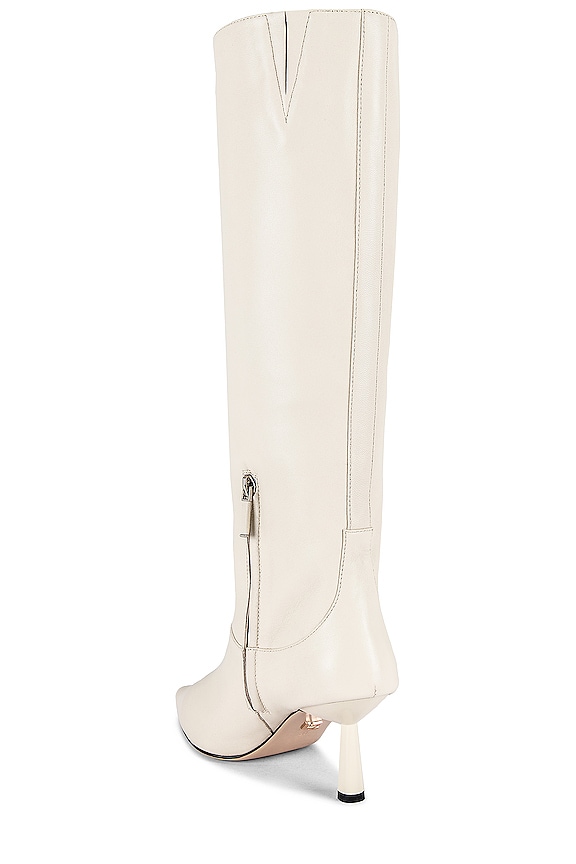 Lola Cruz Cher Boot in Off White | REVOLVE