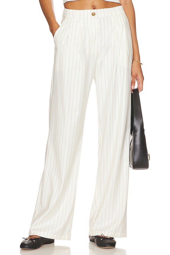 Line & Dot Jane Pant in Off White | REVOLVE