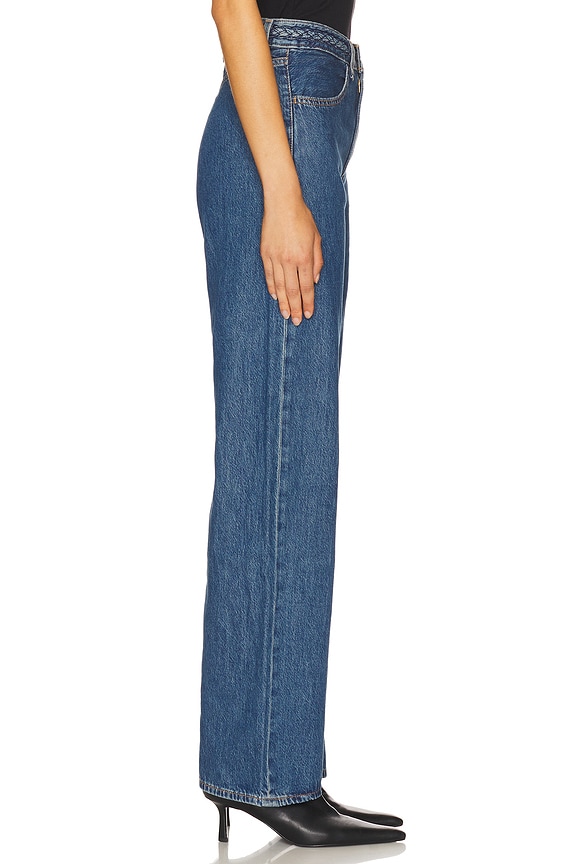 LEVI'S Ribcage Wide Leg Braided Jeans in Big Yikes | REVOLVE