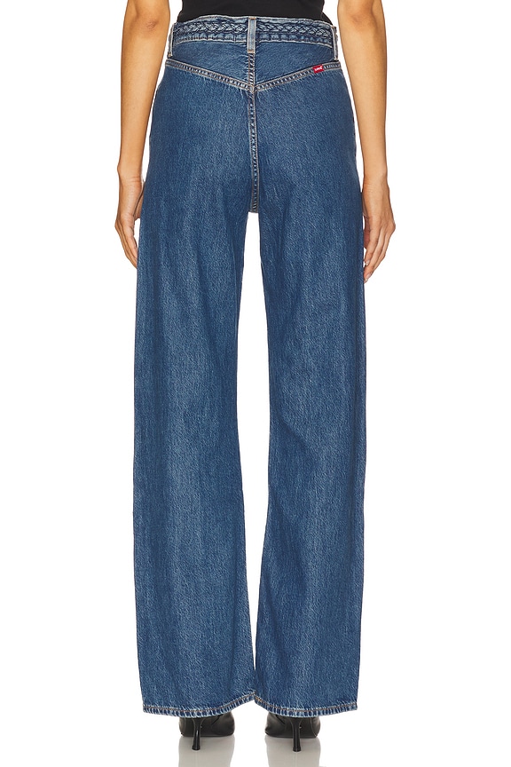 LEVI'S Ribcage Wide Leg Braided Jeans in Big Yikes | REVOLVE