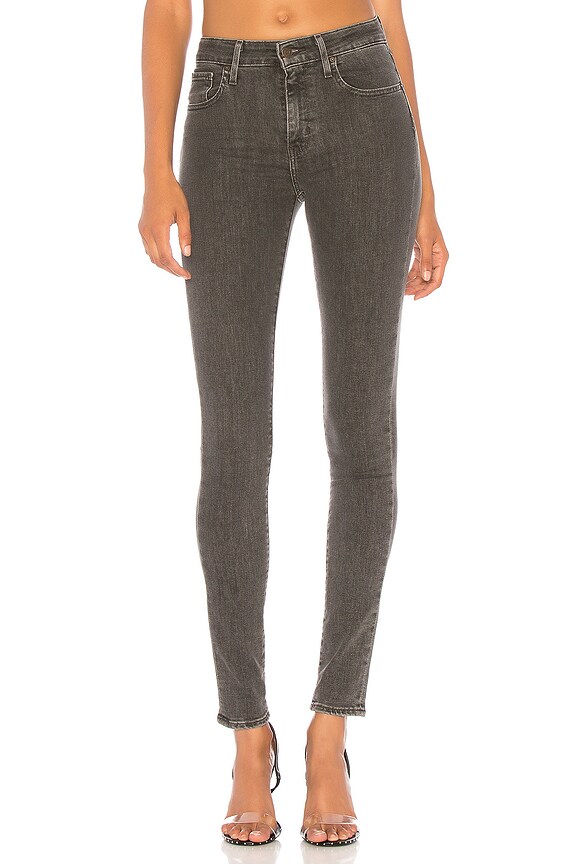 LEVI'S 721 High Rise Skinny in High Top Black | REVOLVE