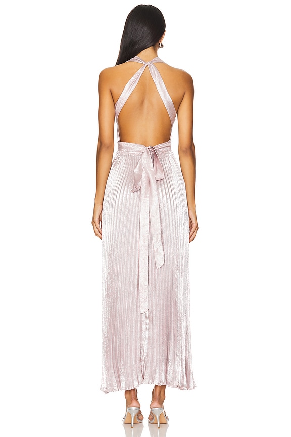 L'IDEE Moderniste Gown in Dusty Shimmer | REVOLVE