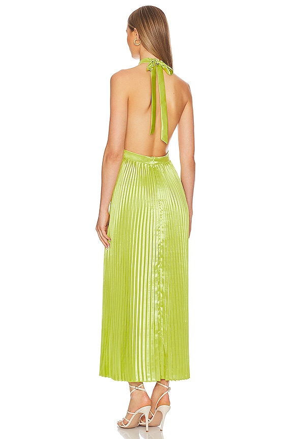 L'IDEE Renaissance Split Gown in Mojito | REVOLVE