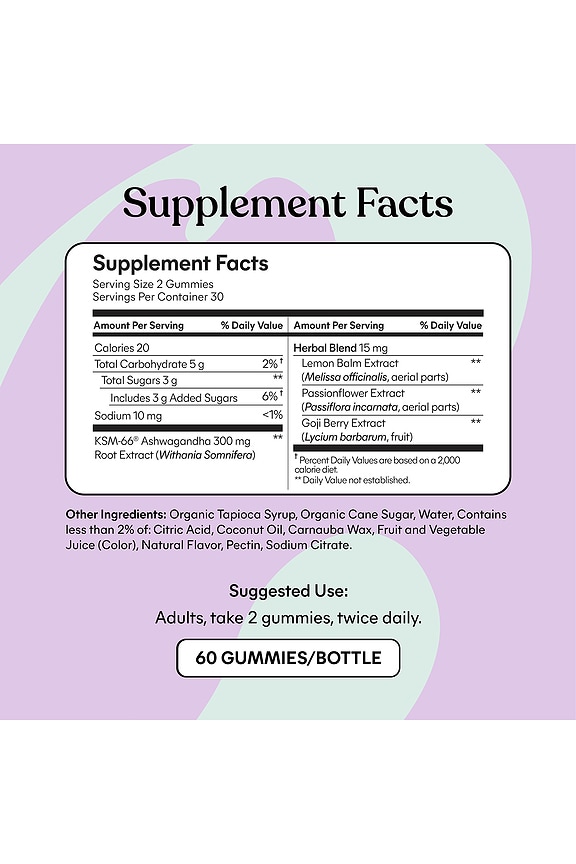 Lemme Chill, De-Stress Ashwagandha Gummies | REVOLVE