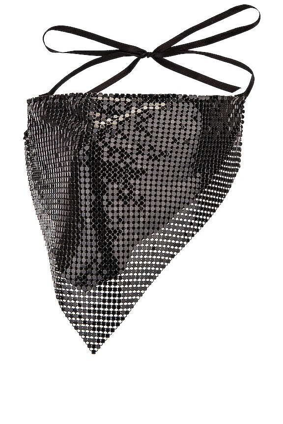 Lovers and Friends Chainmail Mask Accessory in Black | REVOLVE