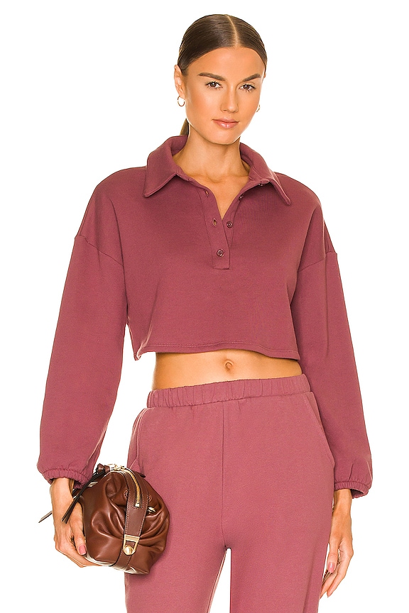 Lovers and Friends Helena Pullover in Rose Brown | REVOLVE