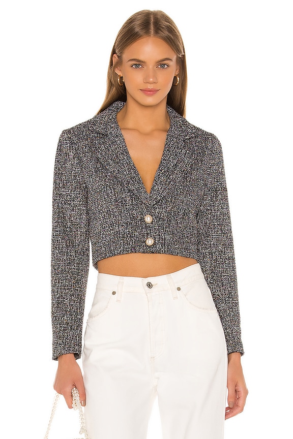 Lovers and Friends Jessica Blazer in Black Multi | REVOLVE