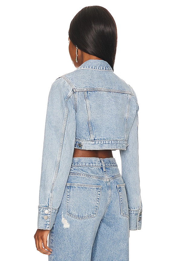 Lovers and Friends Casey Micro Shrunken Jacket in Chateau | REVOLVE