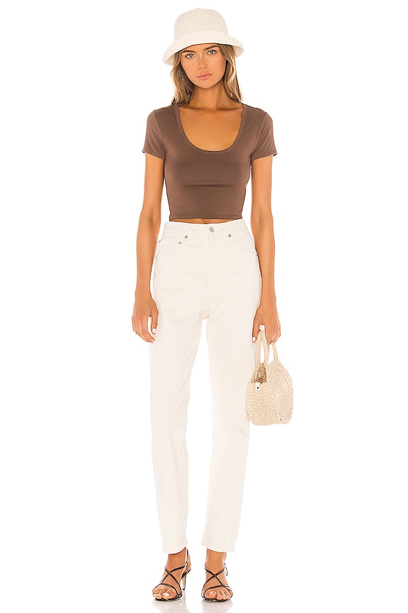 Lovers and Friends Coco Tee in Coco | REVOLVE