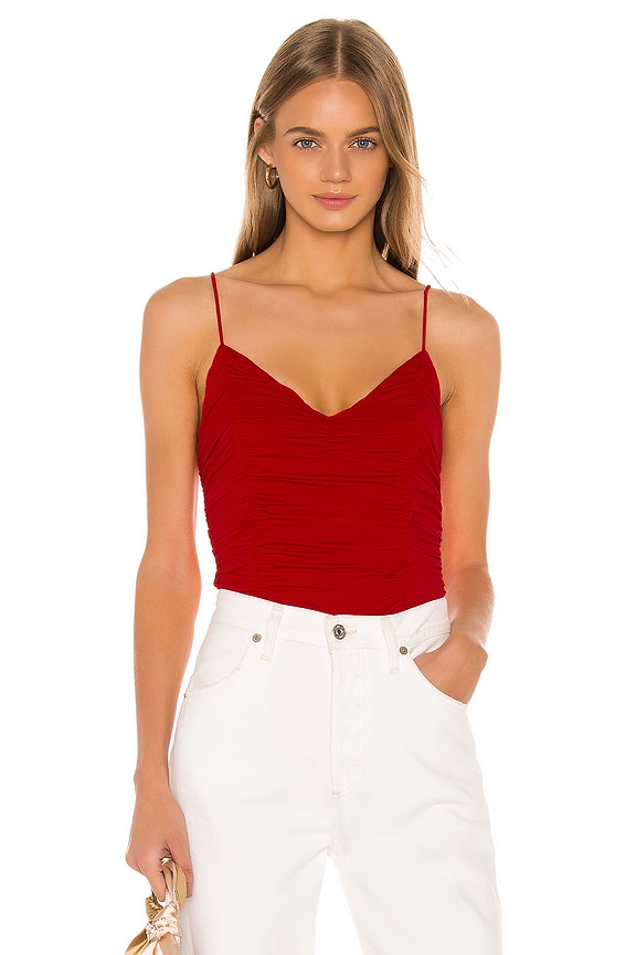 Lovers and Friends Alexis Bodysuit in Red | REVOLVE