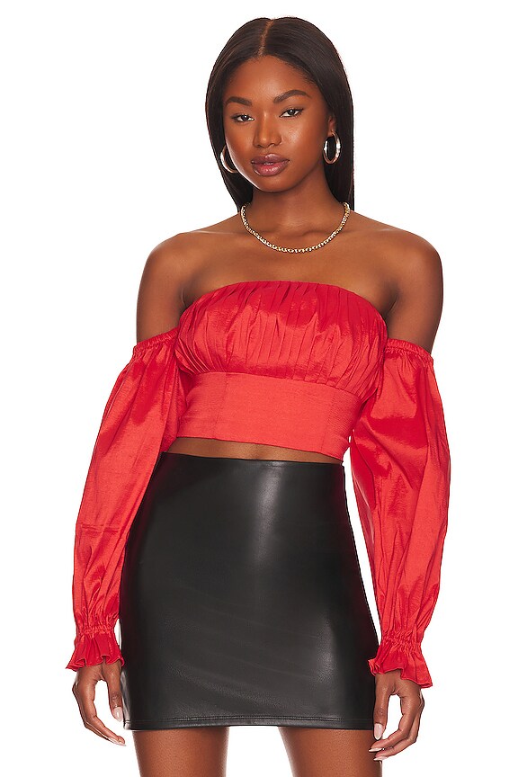 Lovers and Friends Fraya Top in Red | REVOLVE