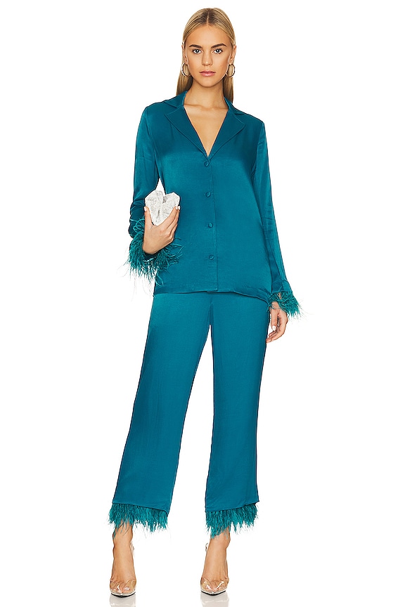 Lovers and Friends Trish Top in Deep Cyan | REVOLVE