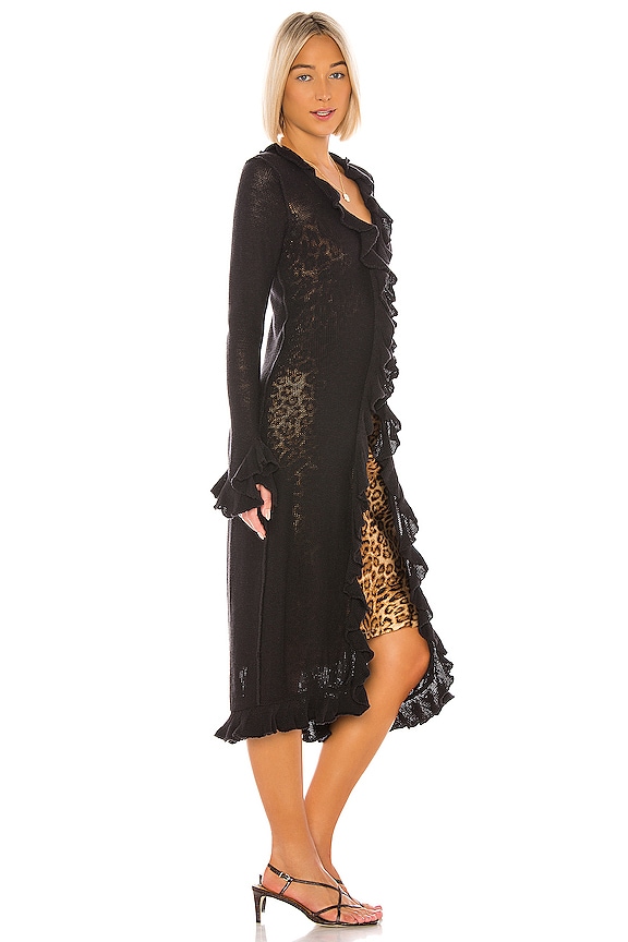 LPA Ruffle Duster in Black | REVOLVE