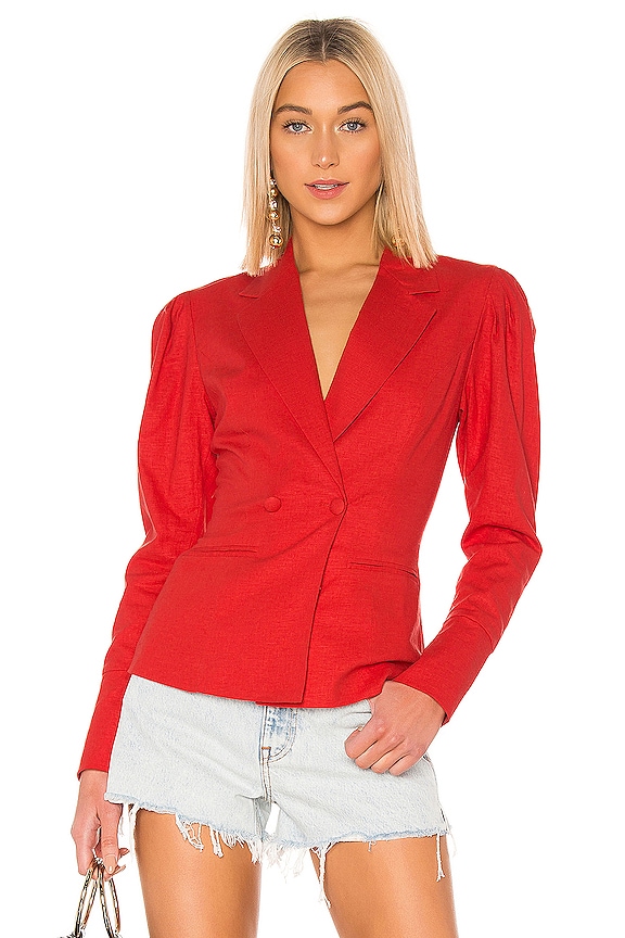 LPA Donella Blazer in Red | REVOLVE