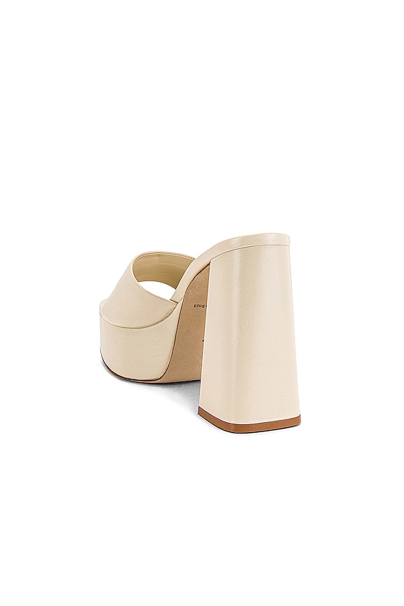 Larroude Dolly Mule in Ivory | REVOLVE