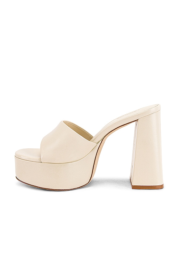 Larroude Dolly Mule in Ivory | REVOLVE