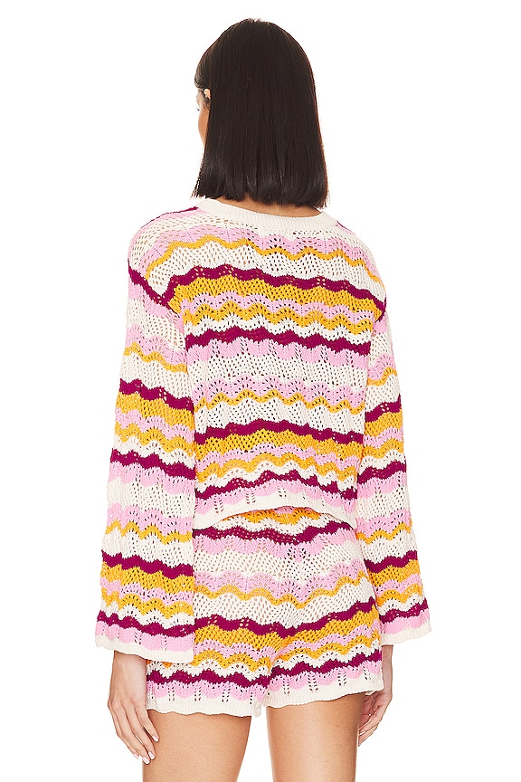 LSPACE X Revolve Sun Ray Sweater in Peony, Tamarind & Berry Multi | REVOLVE