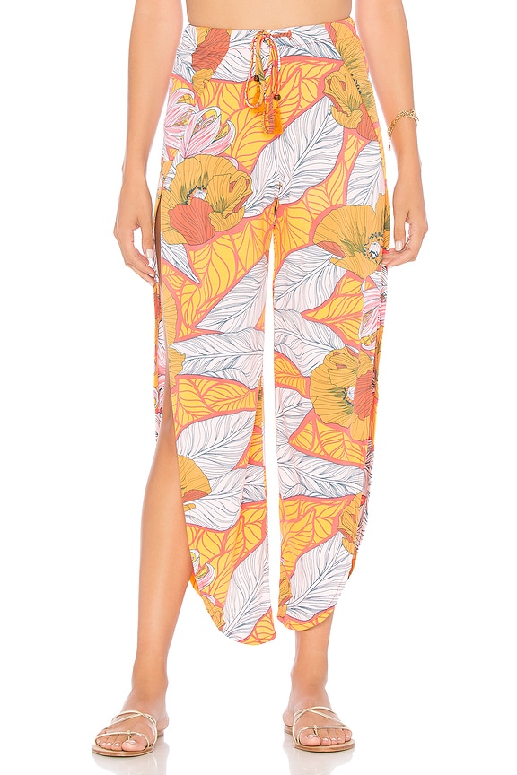 Maaji Side Slit Pants in Flower Power | REVOLVE
