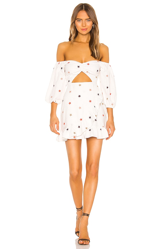 MAJORELLE Michelle Mini Dress in Star Multi | REVOLVE