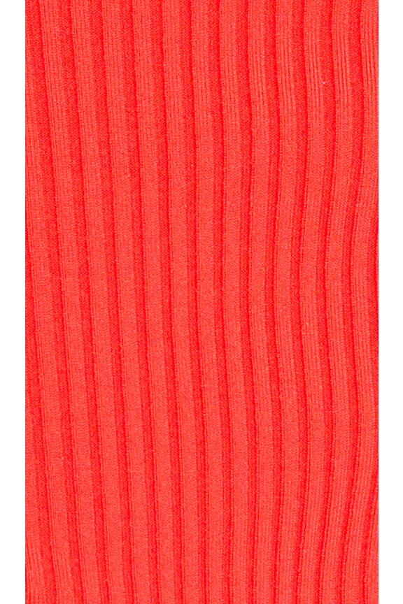 MINIMALE ANIMALE The Lucid Bijou Rib Bikini Top in Cherry Bomb | REVOLVE