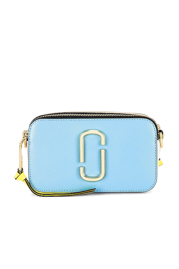 Marc Jacobs Snapshot Bag in Air Blue Multi | REVOLVE