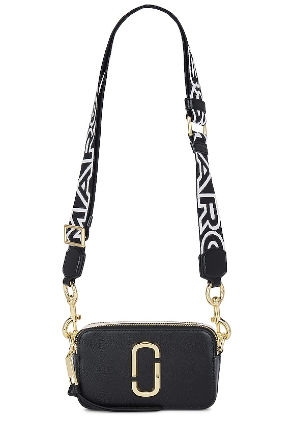 Marc Jacobs The Colorblock Snapshot Bag in Black Multi | REVOLVE