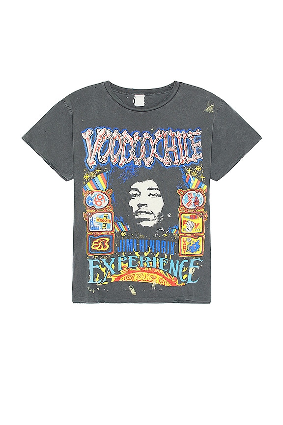 Madeworn Jimi Hendrix Voodoo Child Tee in Dusk | REVOLVE