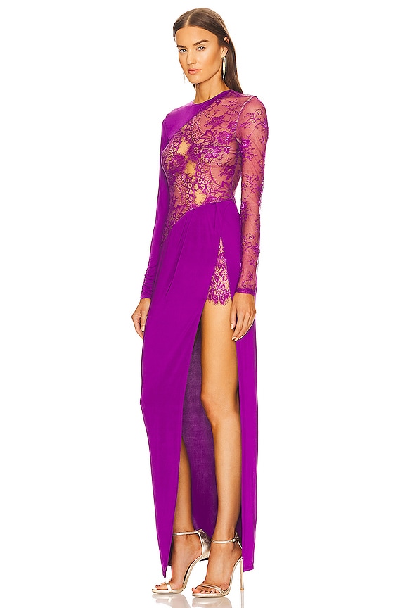 Michael Costello X REVOLVE Hillary Gown in Purple | REVOLVE