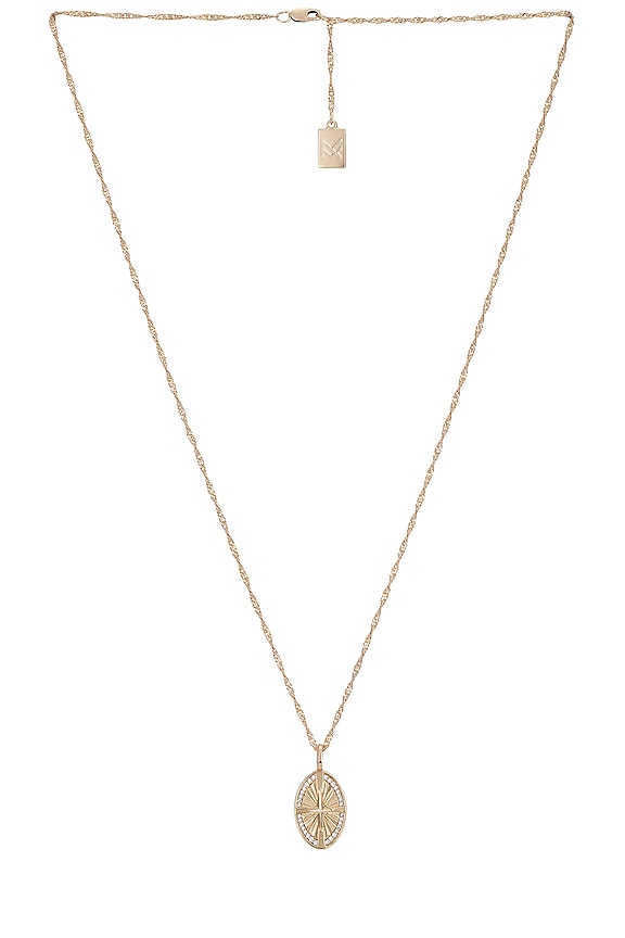 MIRANDA FRYE Wanderlust Charm With Irene Chain Necklace in Gold | REVOLVE