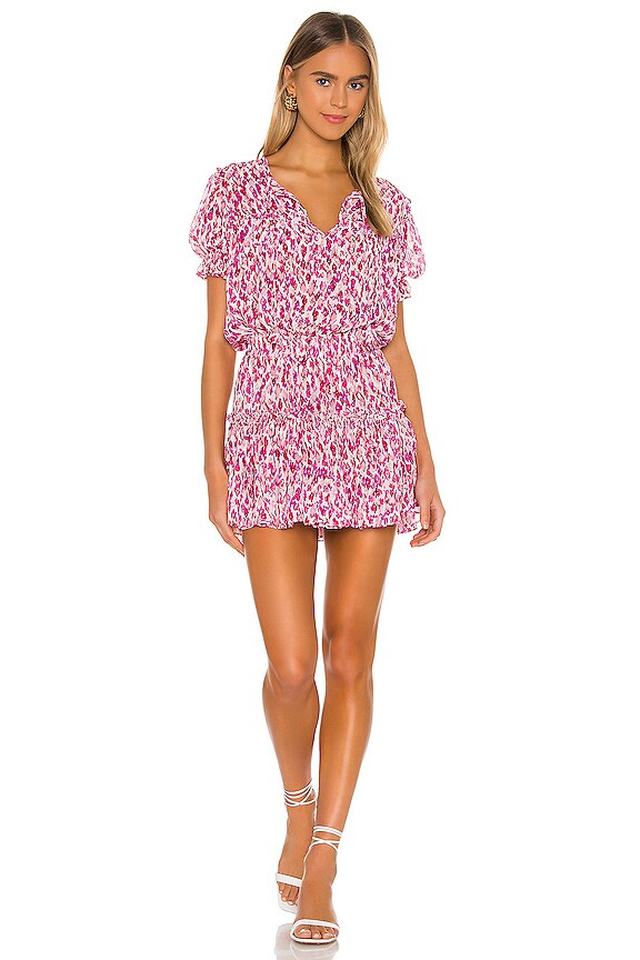 MISA Los Angeles Avani Dress in Fuchsia | REVOLVE