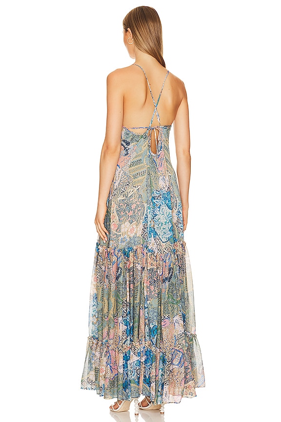 MISA Los Angeles Kali Dress in Patchwork Batik | REVOLVE