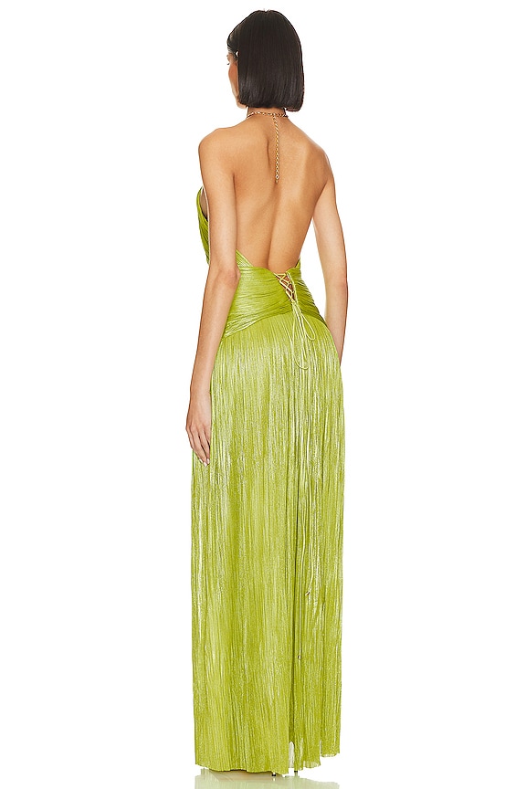 Maria Lucia Hohan Estera Gown in Lime | REVOLVE