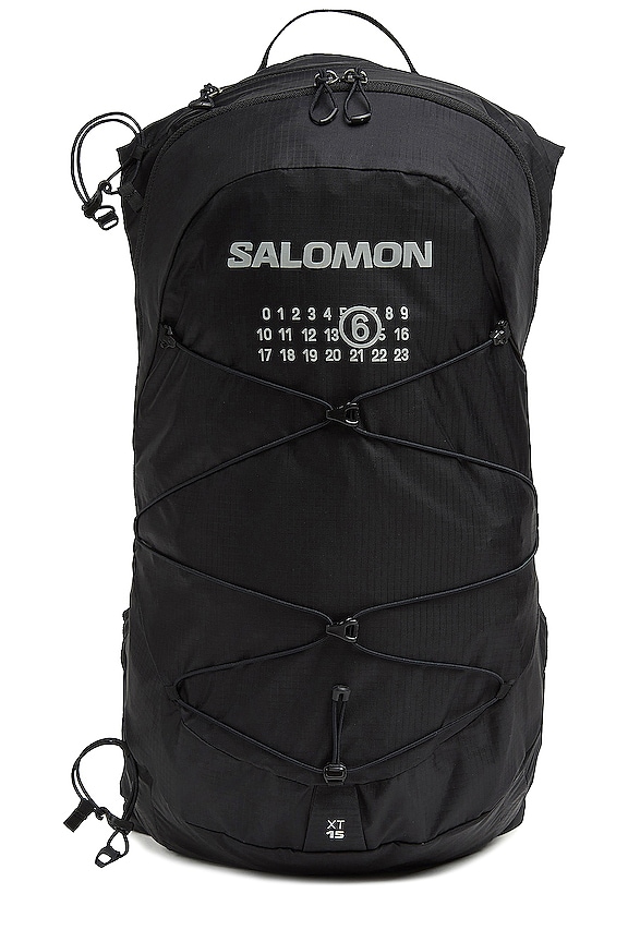 MM6 Maison Margiela X Salomon XT 15 Backpack in Black | REVOLVE