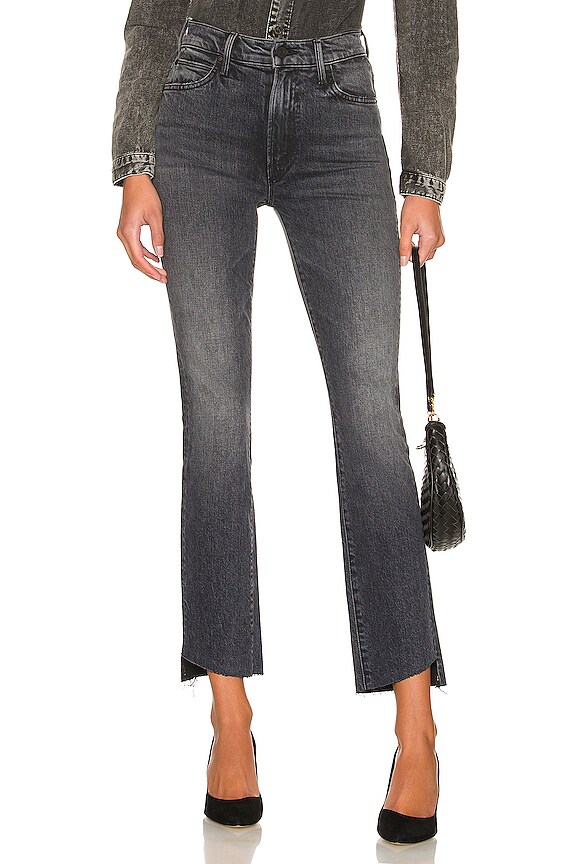 MOTHER High Waisted Rascal Ankle Step Fray in Roadtrip Renegade | REVOLVE