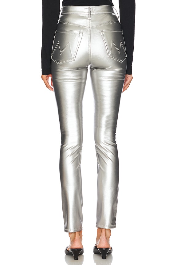 MOTHER High Waisted Rail Skimp Jeans in Silver Dagger | REVOLVE