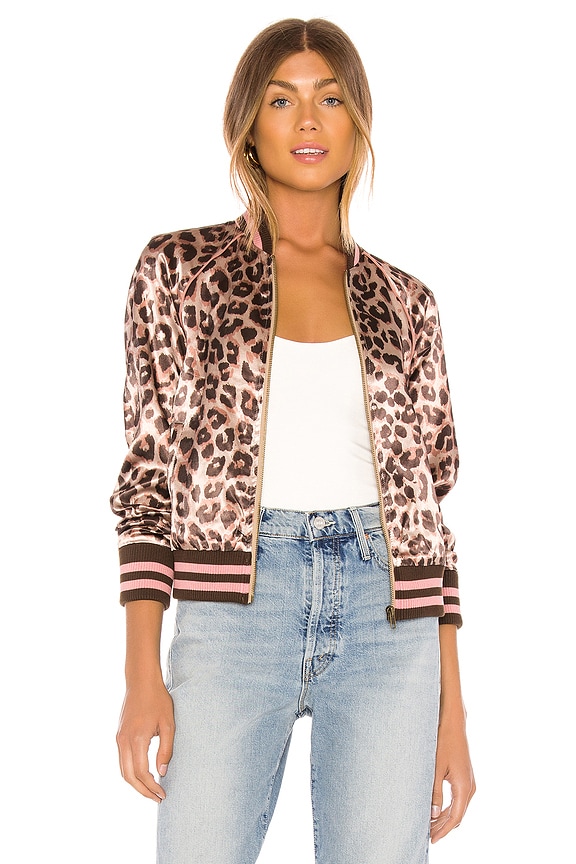 MOTHER BLOUSON BOMBER THE LETTERMAN ZIP JACKET en Wildcat | REVOLVE
