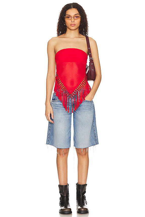 MORE TO COME Shion Top in Red | REVOLVE
