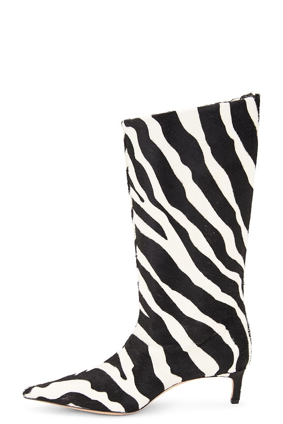 The New Arrivals by Ilkyaz Ozel Boot 55 in Zebra | REVOLVE
