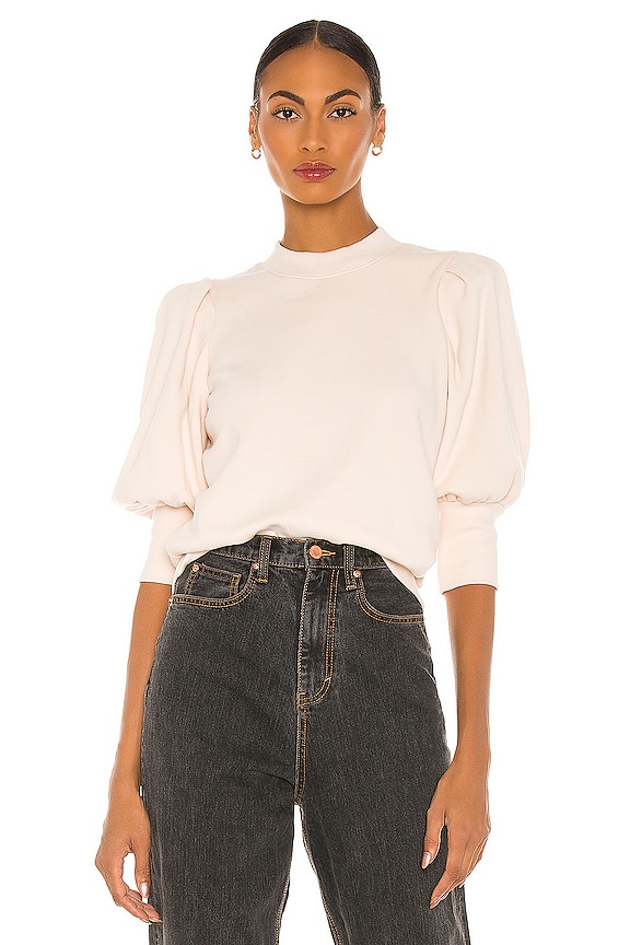 Nation Los Angeles Mandi Dressed Up Sweatshirt in Antique | REVOLVE