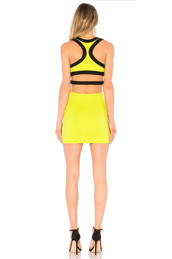 NBD Girl Bye Mini in Lime | REVOLVE