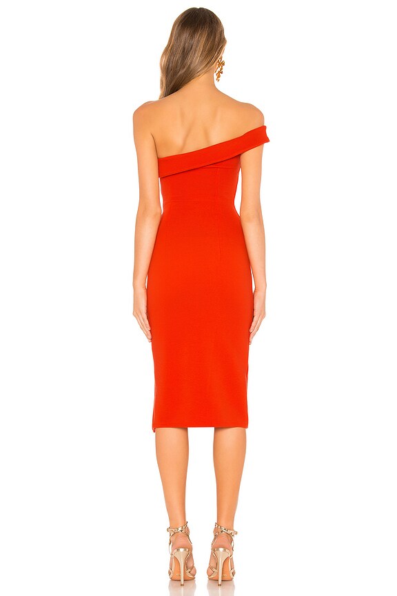 NBD Kade Midi Dress in Bright Red | REVOLVE