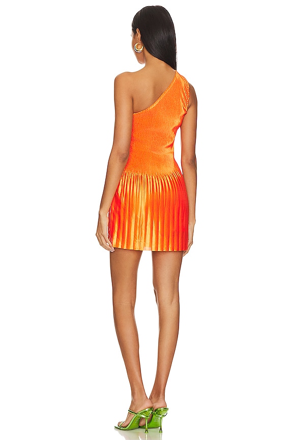 NBD Ekta Mini Dress in Bright Orange | REVOLVE