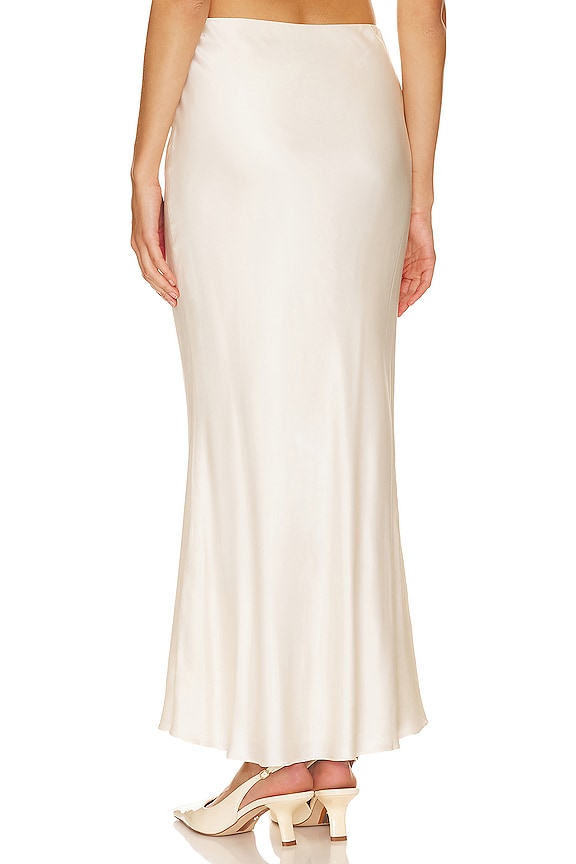 NBD Neveah Maxi Skirt in Ivory | REVOLVE