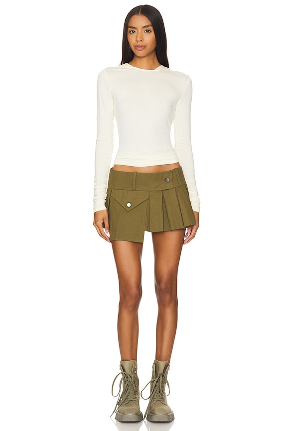 NIIHAI Bella Top in Pearl White | REVOLVE