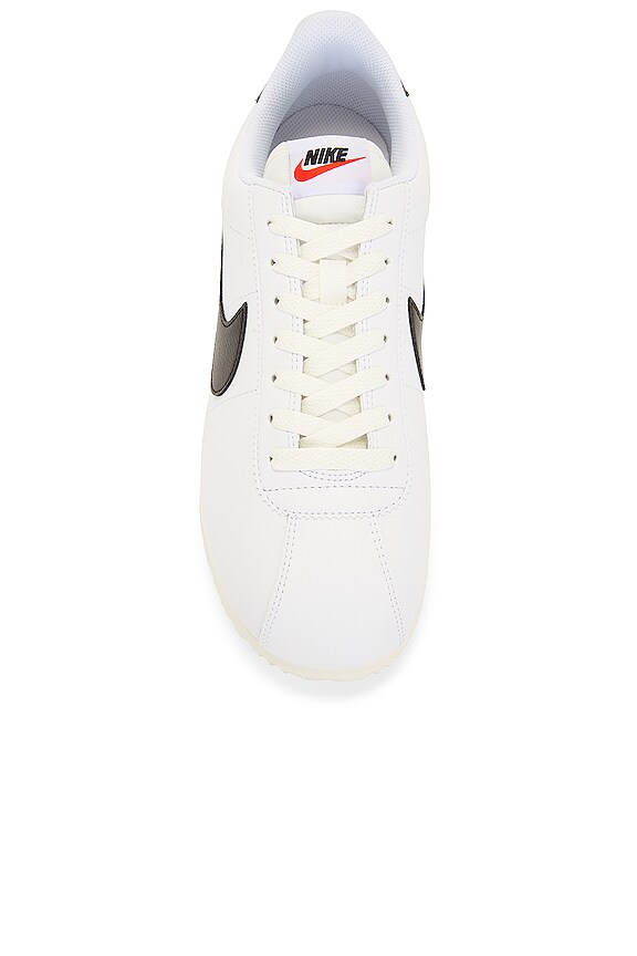 Nike Cortez '23 Sneakers in White, Black, Light Photo Blue, & Sail ...